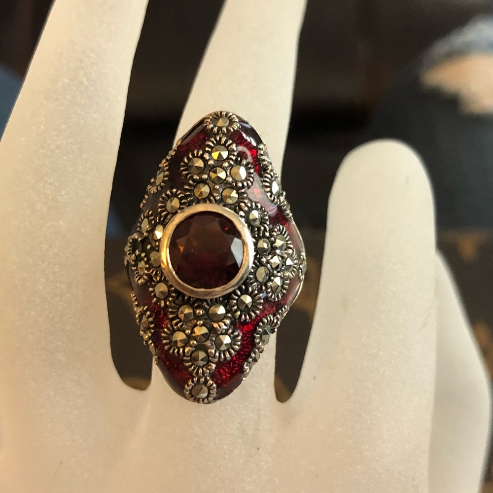 Dallas Prince Garnet Ring - Gem